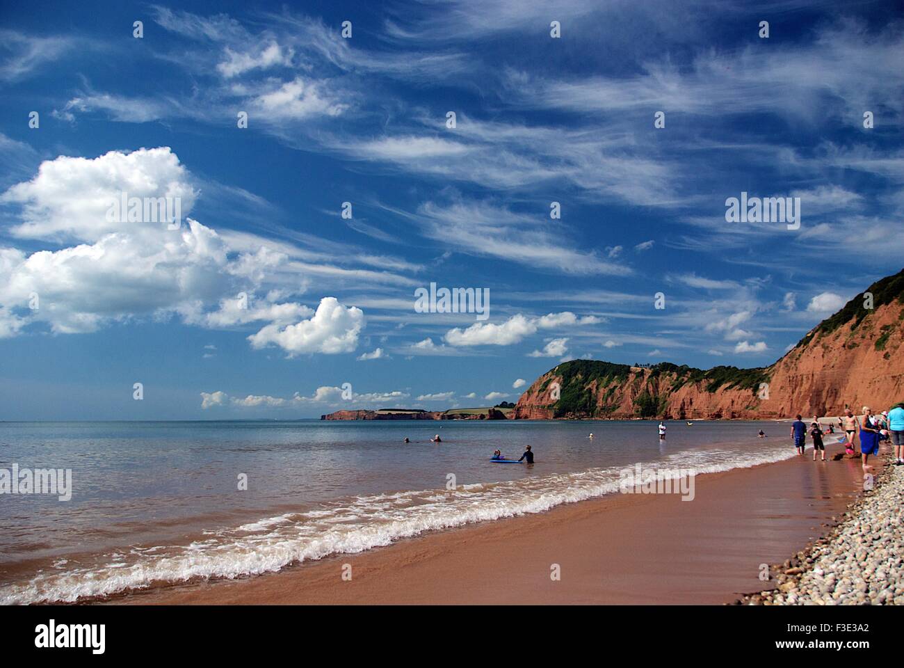 Red Cliffs Devon High Resolution Stock Photography and Images - Alamy