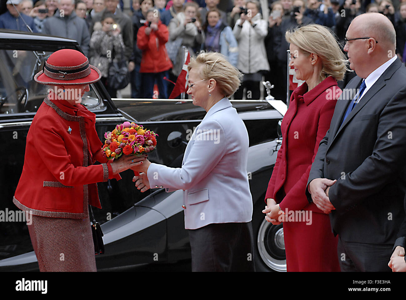 Copenhagen, Denmark. 6th October, 2015. Danish parliament opening ...