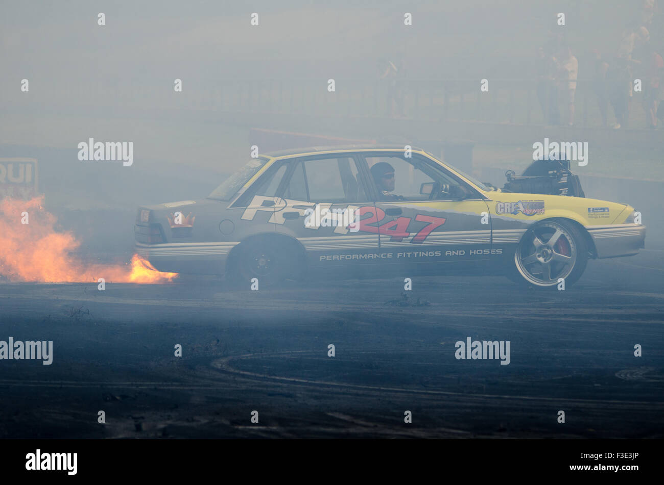 Sydney, Australia. 5th October, 2015. Drivers provided spectators and ...