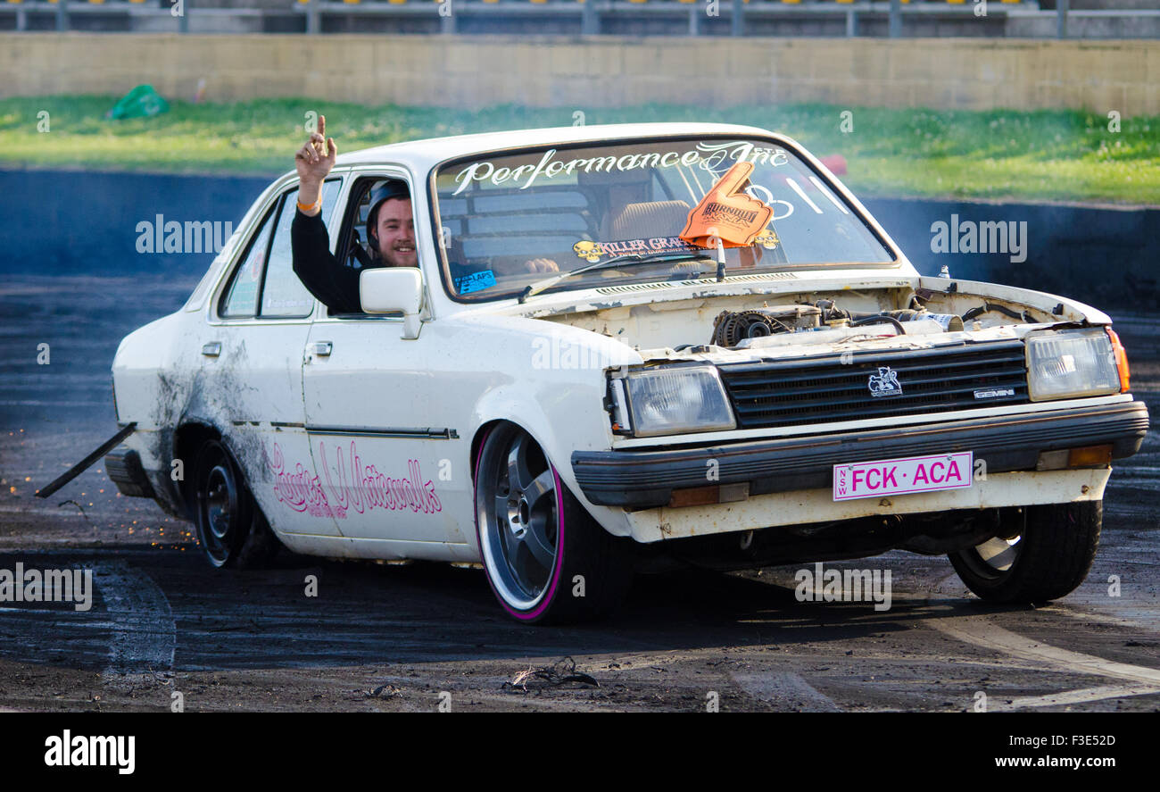 Sydney, Australia. 5th October, 2015. Drivers provided spectators and ...