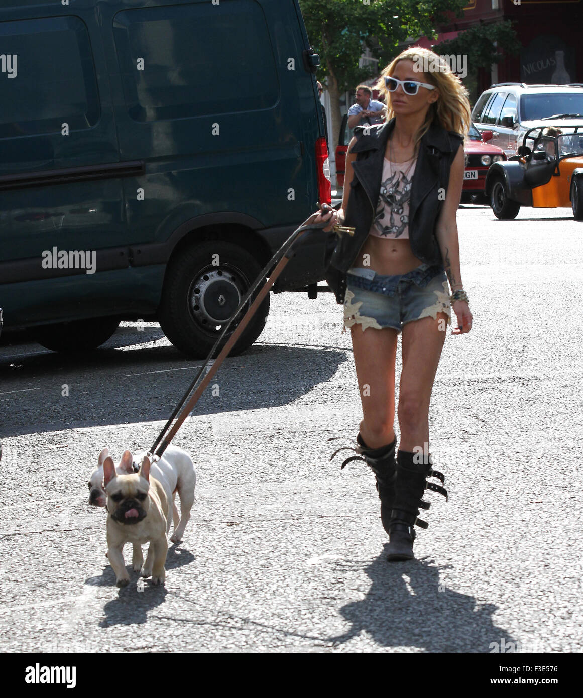 Sarah Harding, Singer, seen out and about in Primrose Hill, London, UK ...