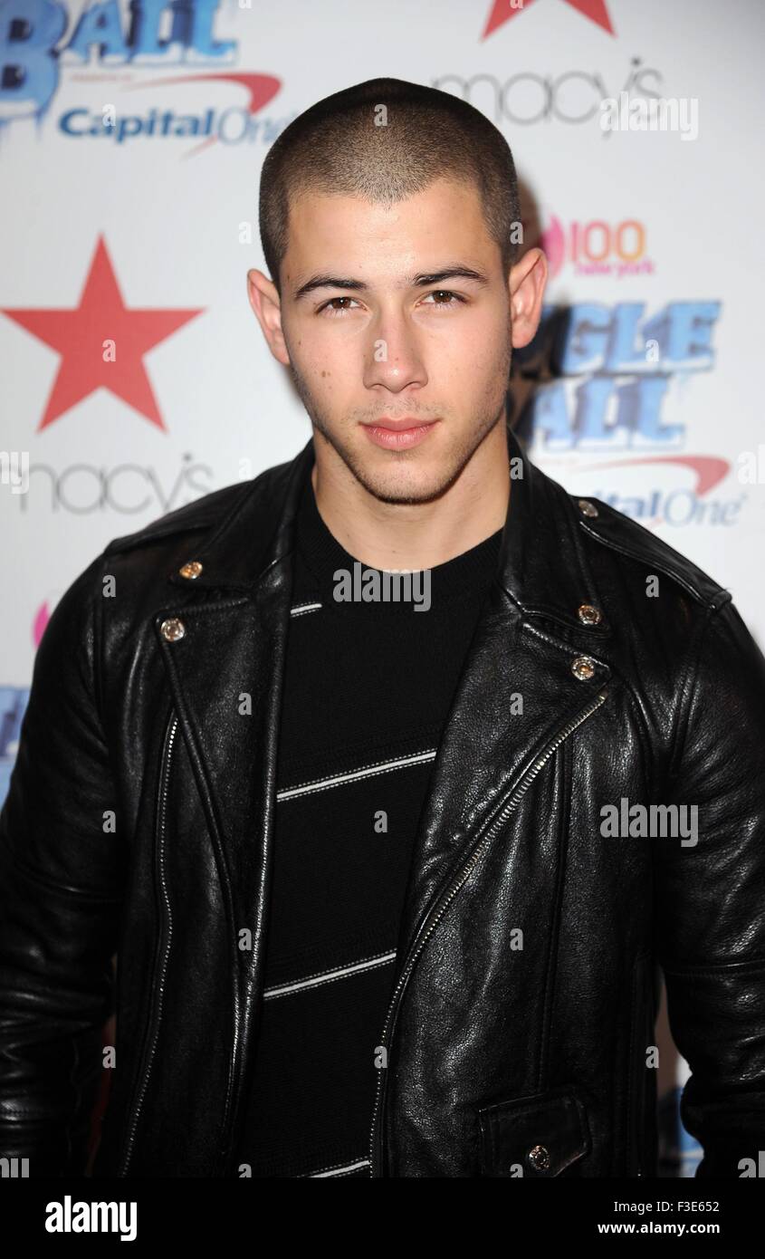 New York, NY, USA. 5th Oct, 2015. Nick Jonas in attendance for Z100's ...