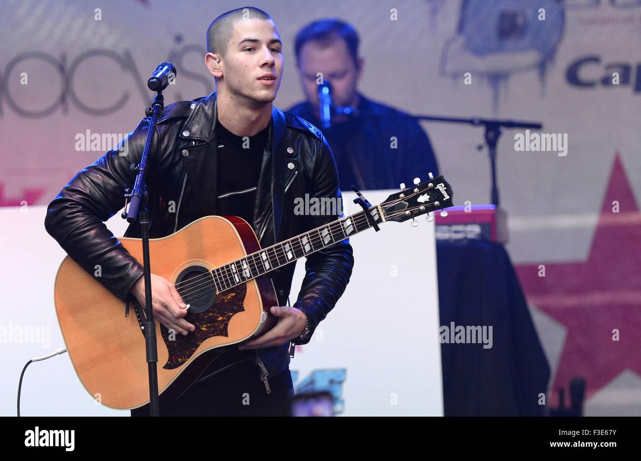 New York, NY, USA. 5th Oct, 2015. Nick Jonas in attendance for Z100's ...