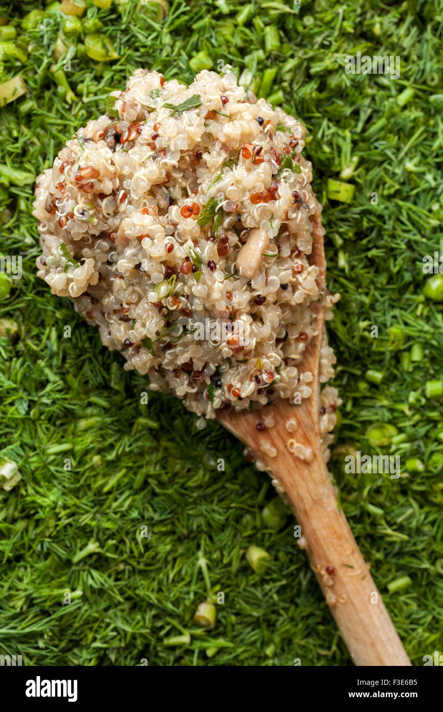 Red white quinoa fresh hi-res stock photography and images - Alamy