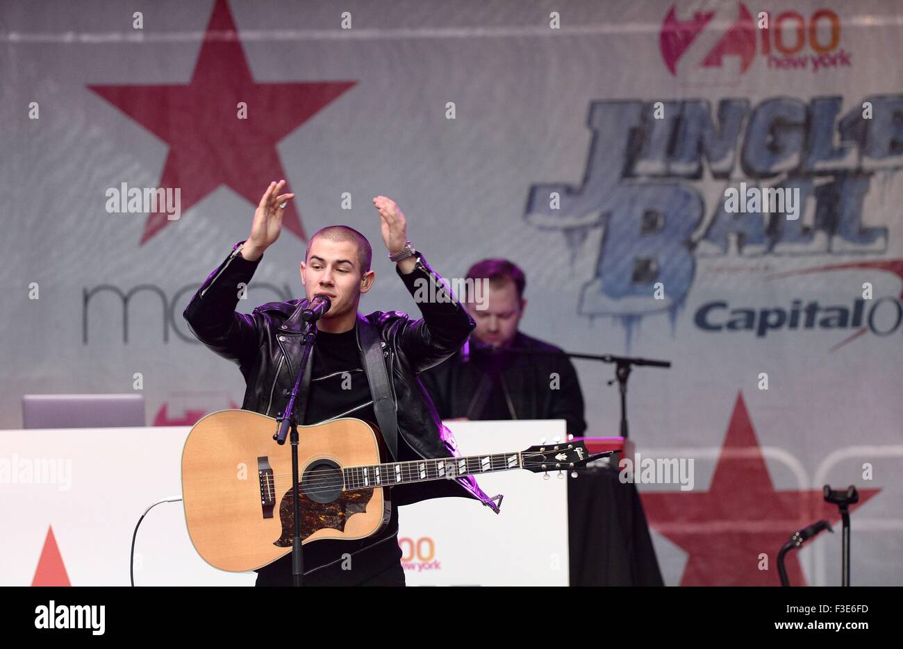 New York, NY, USA. 5th Oct, 2015. Nick Jonas in attendance for Z100's ...