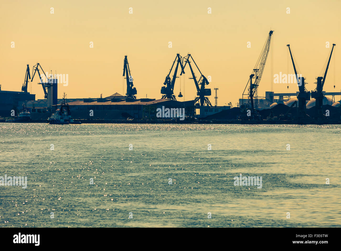 Container harbour in gdynia hi-res stock photography and images - Alamy