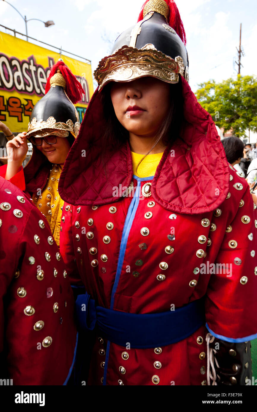 Korean "Samurai," Korean Festival - October 4, 2015 - Koreatown, Los ...