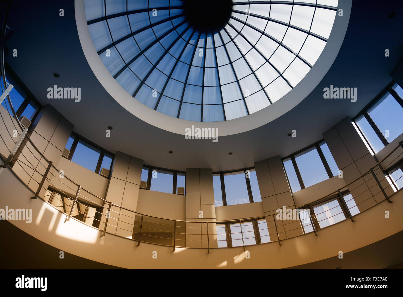 Modern glass roof circular hi-res stock photography and images - Alamy