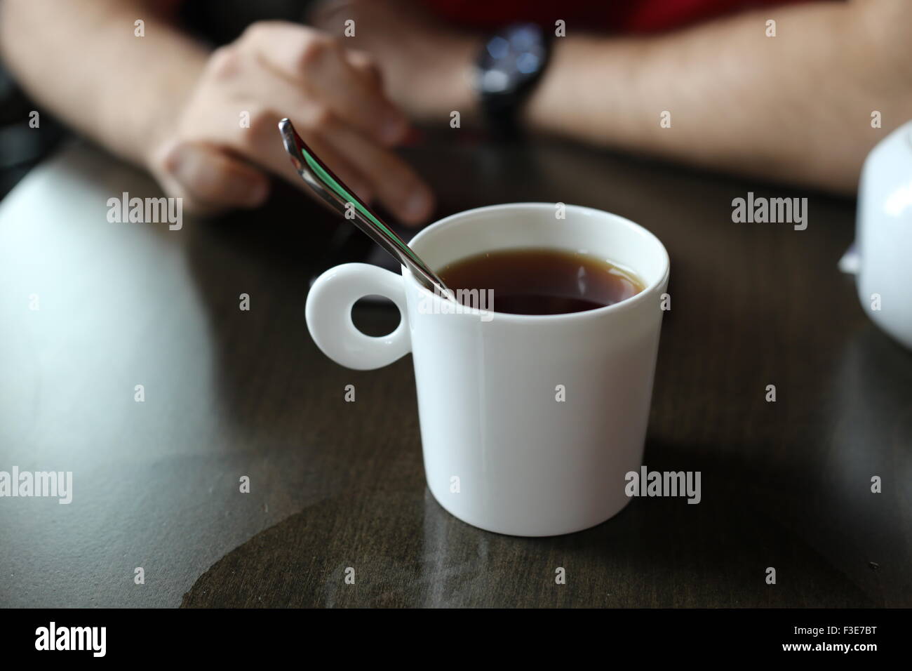 Coffee in the morning Stock Photo - Alamy