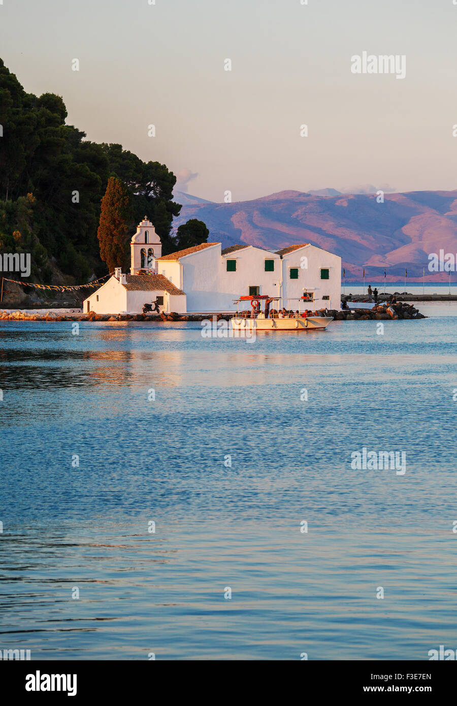 Corfu greece sunset hi-res stock photography and images - Alamy