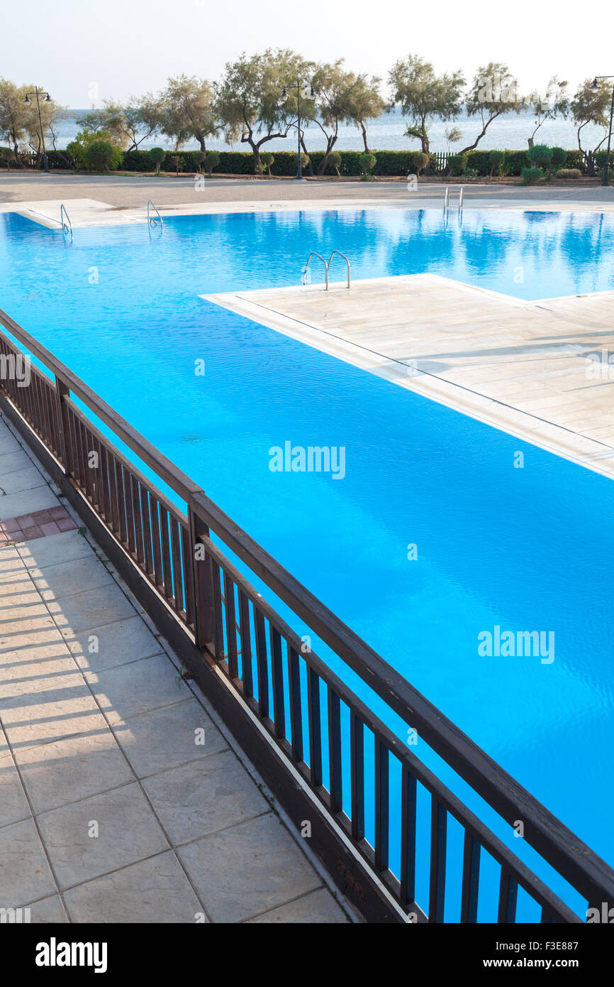 Swimming pool of luxury hotel Stock Photo - Alamy