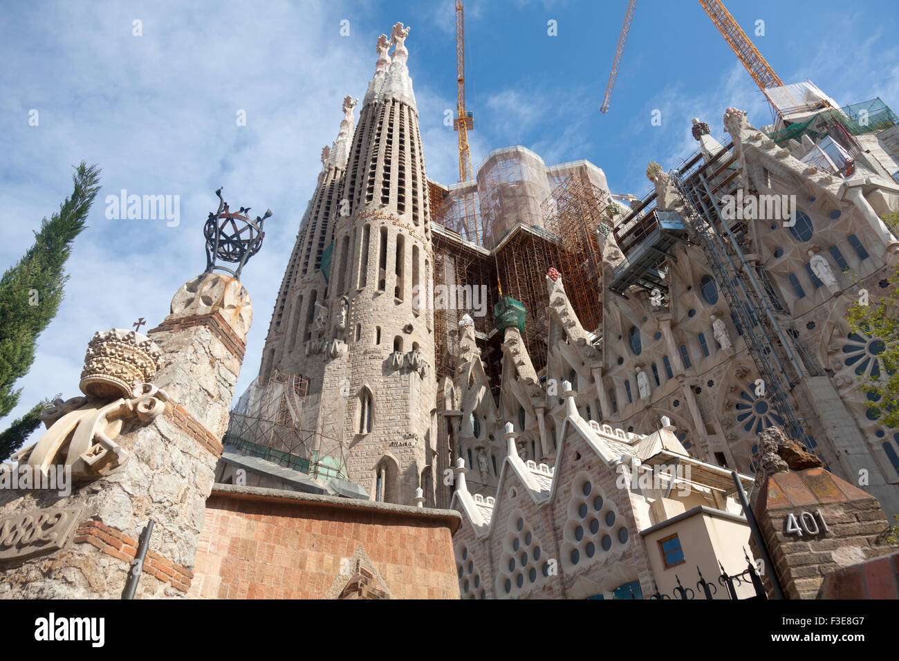 Sagrada Familia is a large Roman Catholic church in Barcelona ...
