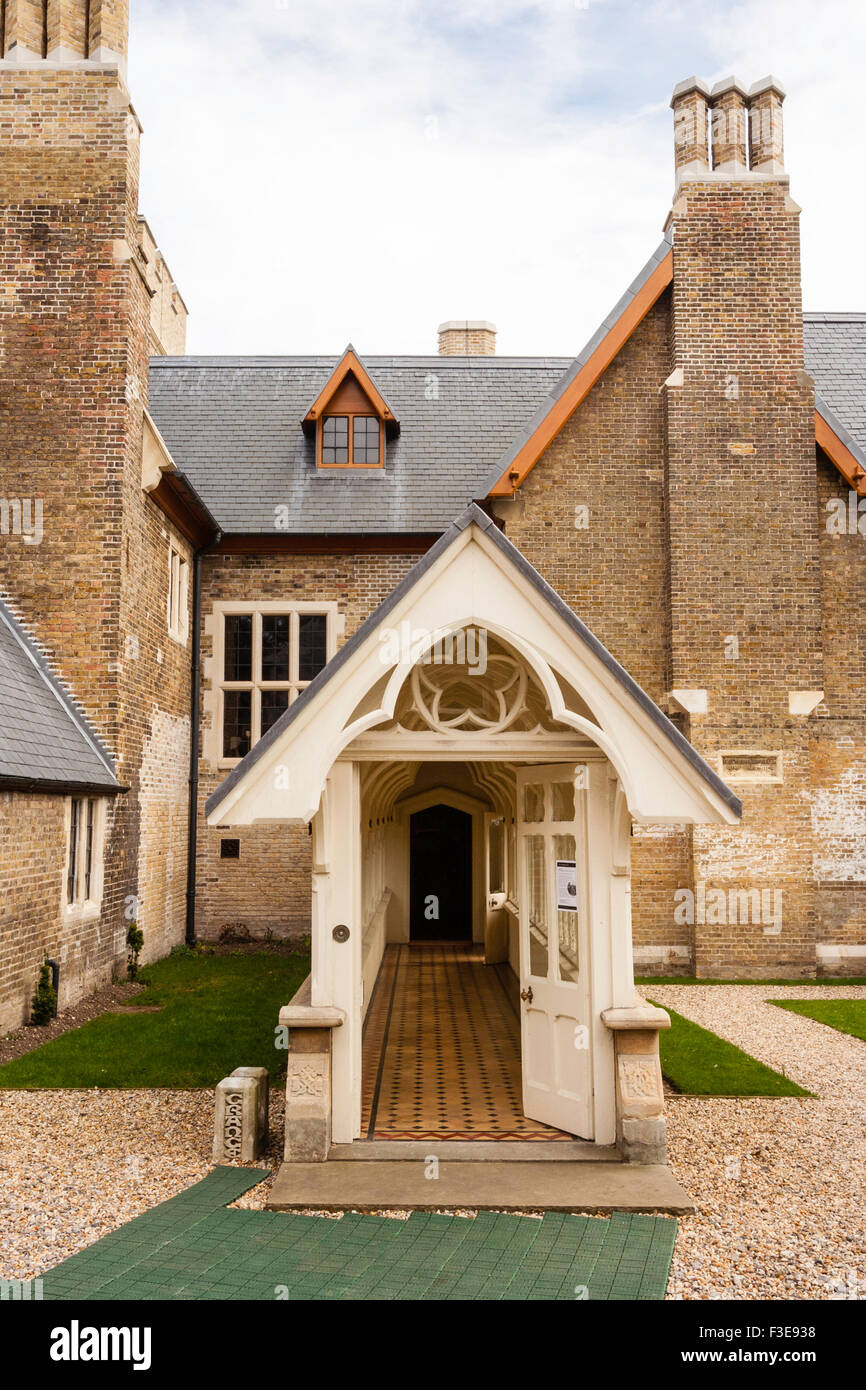 England, Ramsgate. The Grange, house designed by Augustus Pugin in the ...