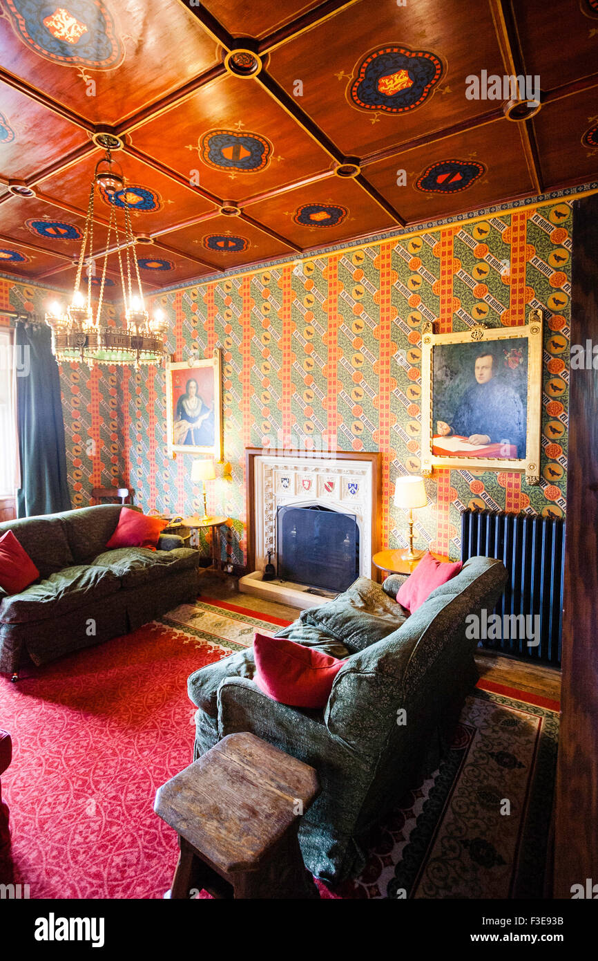 England, Ramsgate. The Grange, house designed by Augustus Pugin in the ...