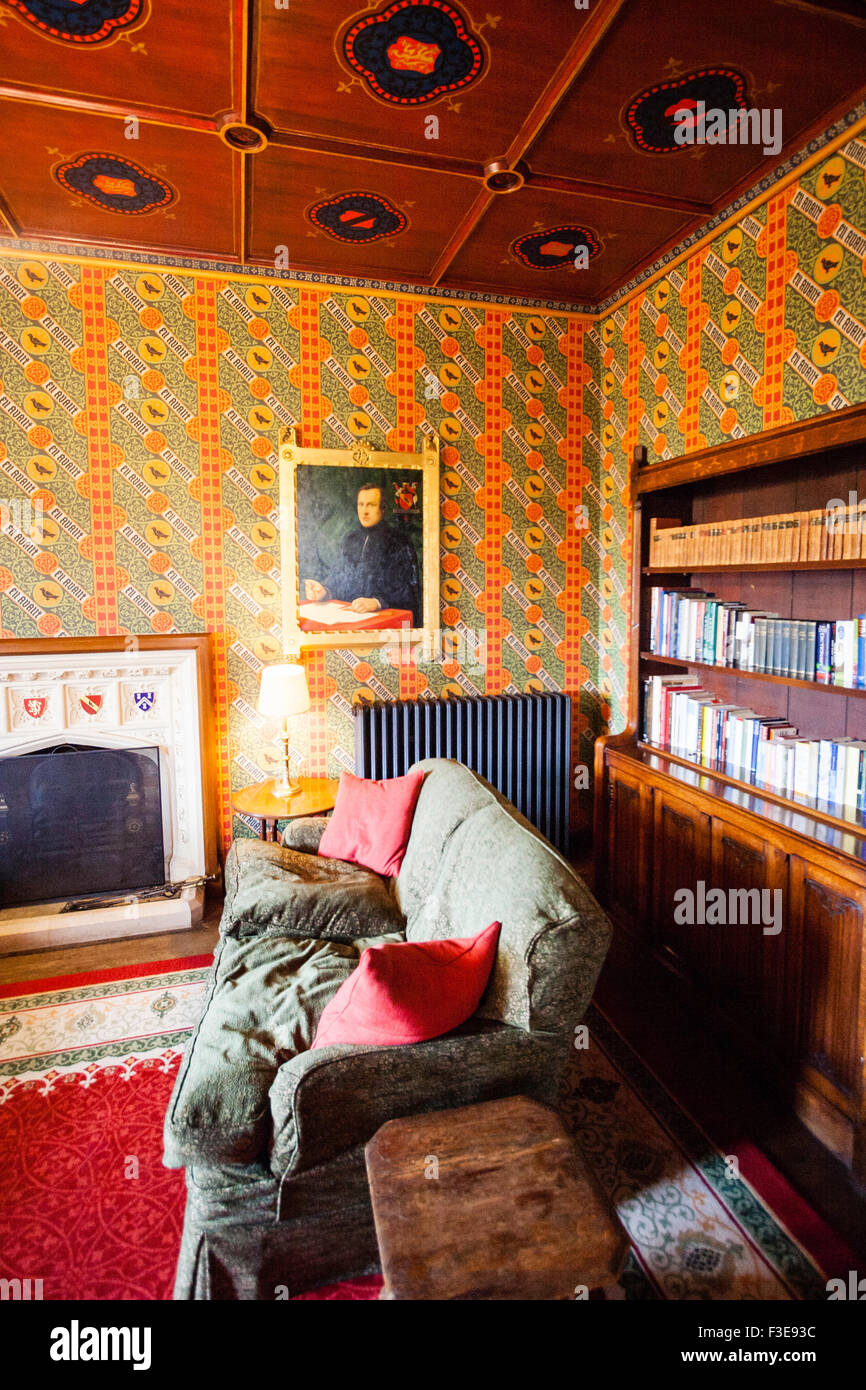 England, Ramsgate. The Grange, house designed by Augustus Pugin in the ...