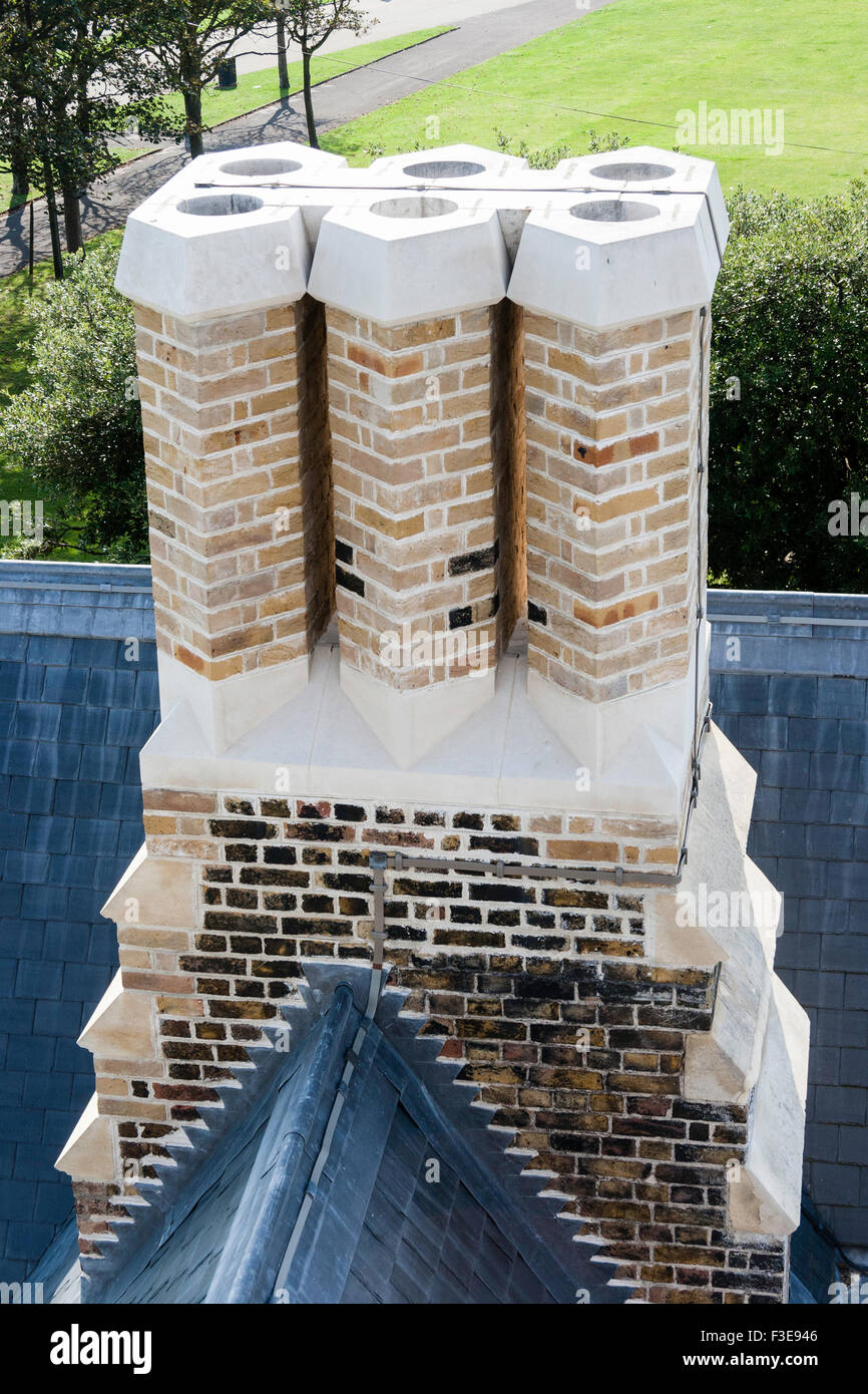 England, Ramsgate. The Grange, house designed by Augustus Pugin in the ...