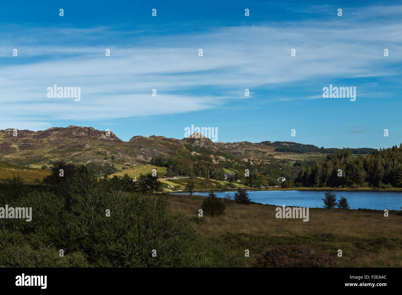 Countryside near Capel Curig in Snowdonia Stock Photo - Alamy