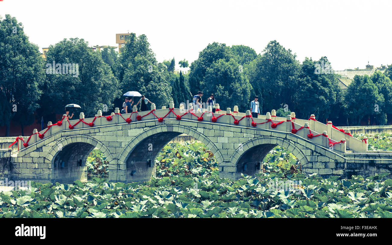 Traditional chinese bridge in hi-res stock photography and images - Alamy