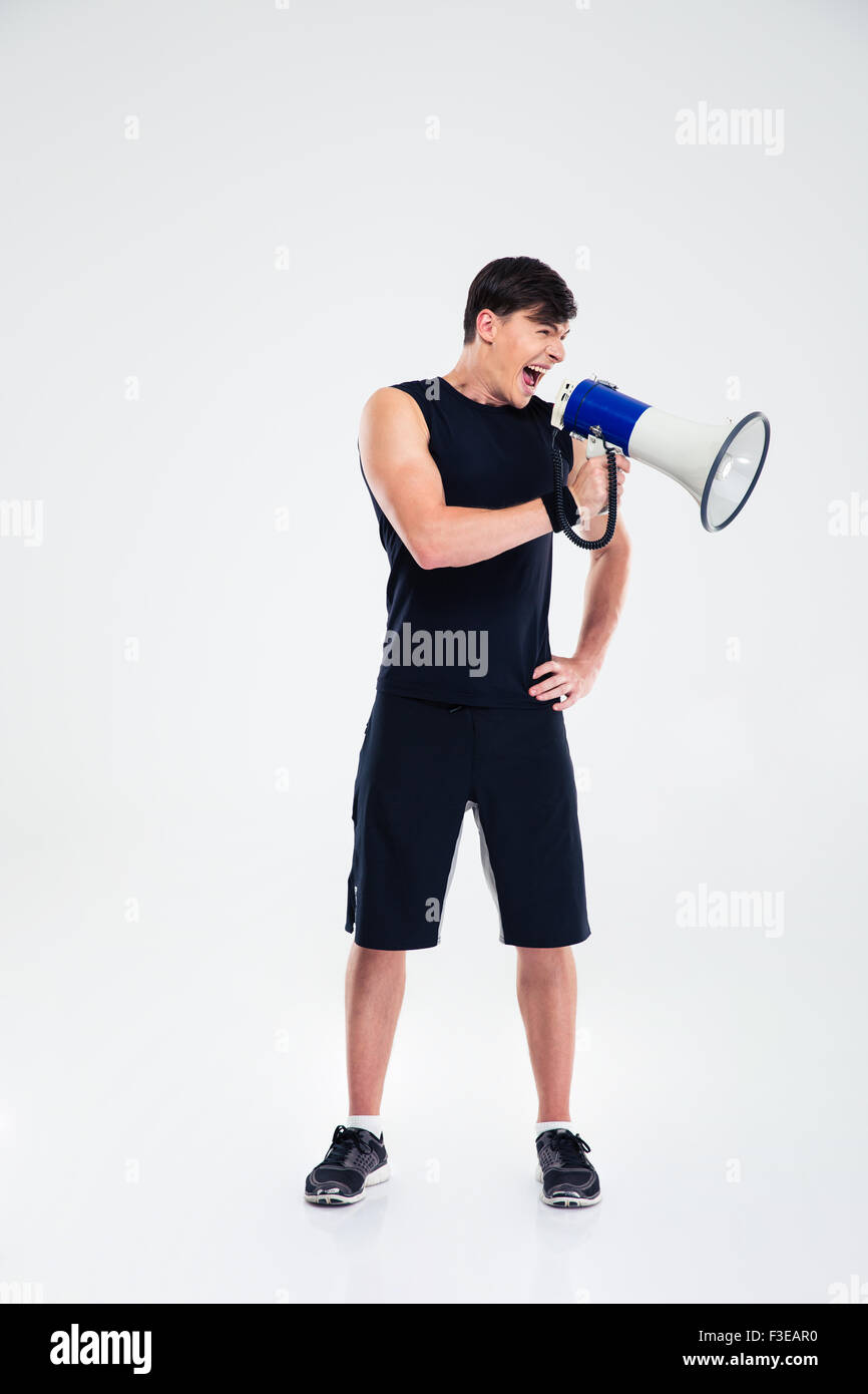 Sports coach shouting hi-res stock photography and images - Alamy