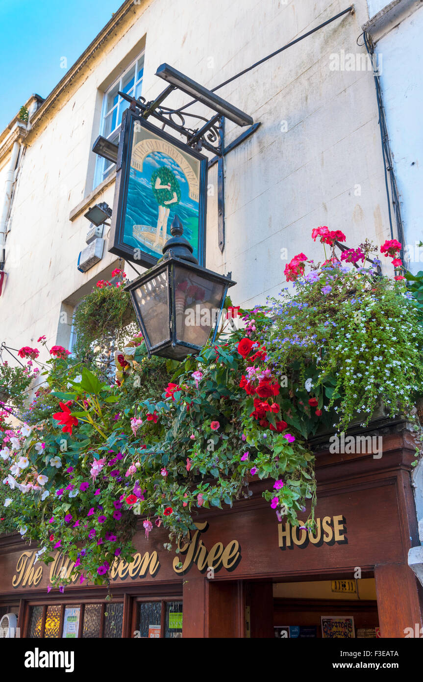 The Old Green Tree pub in Green Street Bath Somerset England UK Stock ...