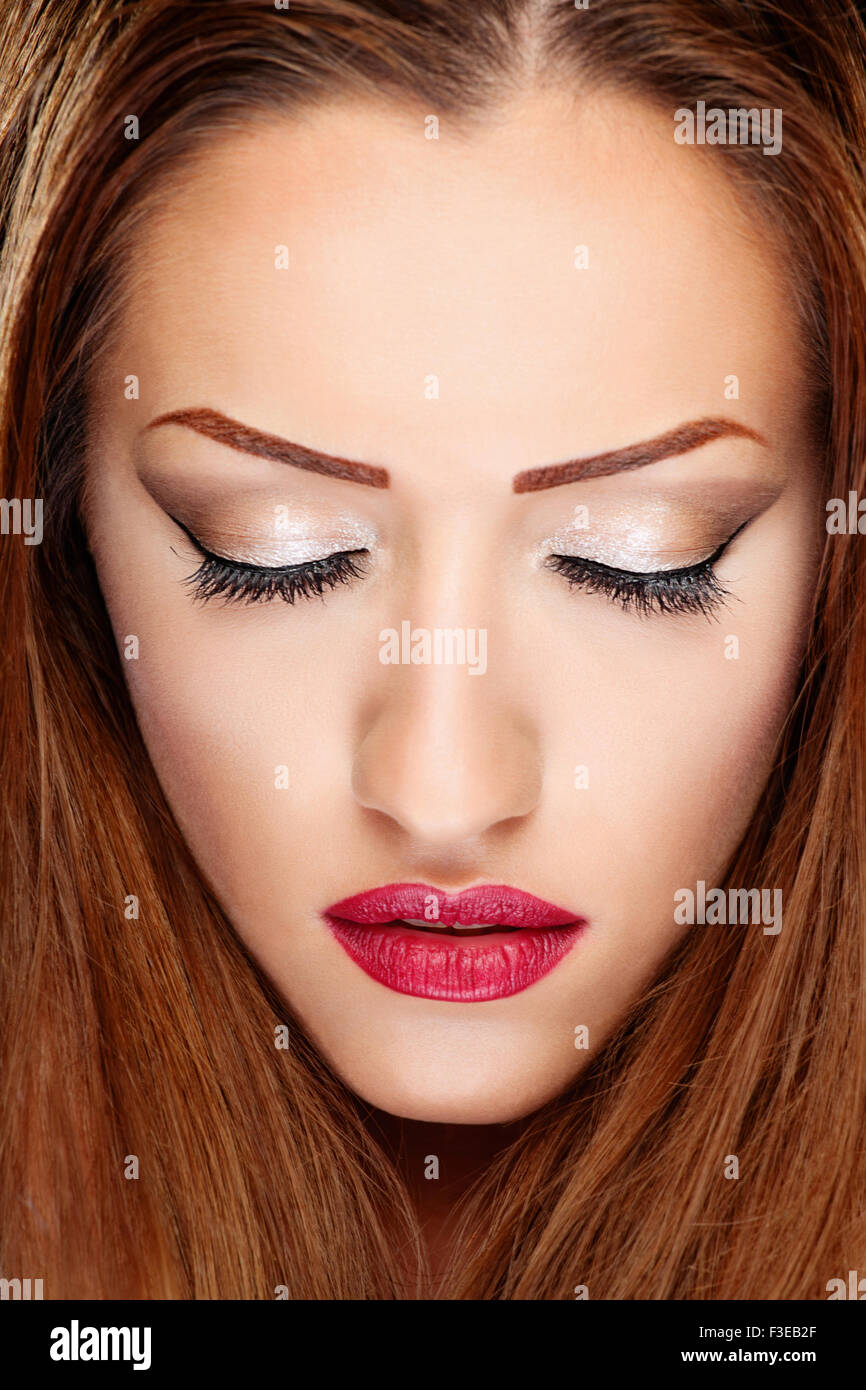 Cosmetics woman hi-res stock photography and images - Alamy