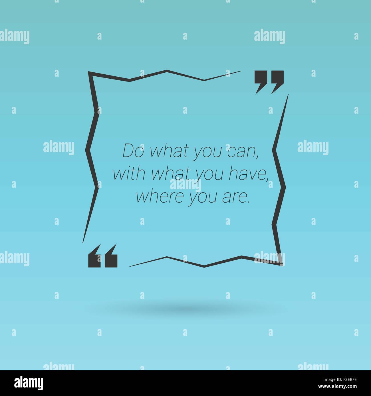 Citation text box Stock Vector Image & Art - Alamy