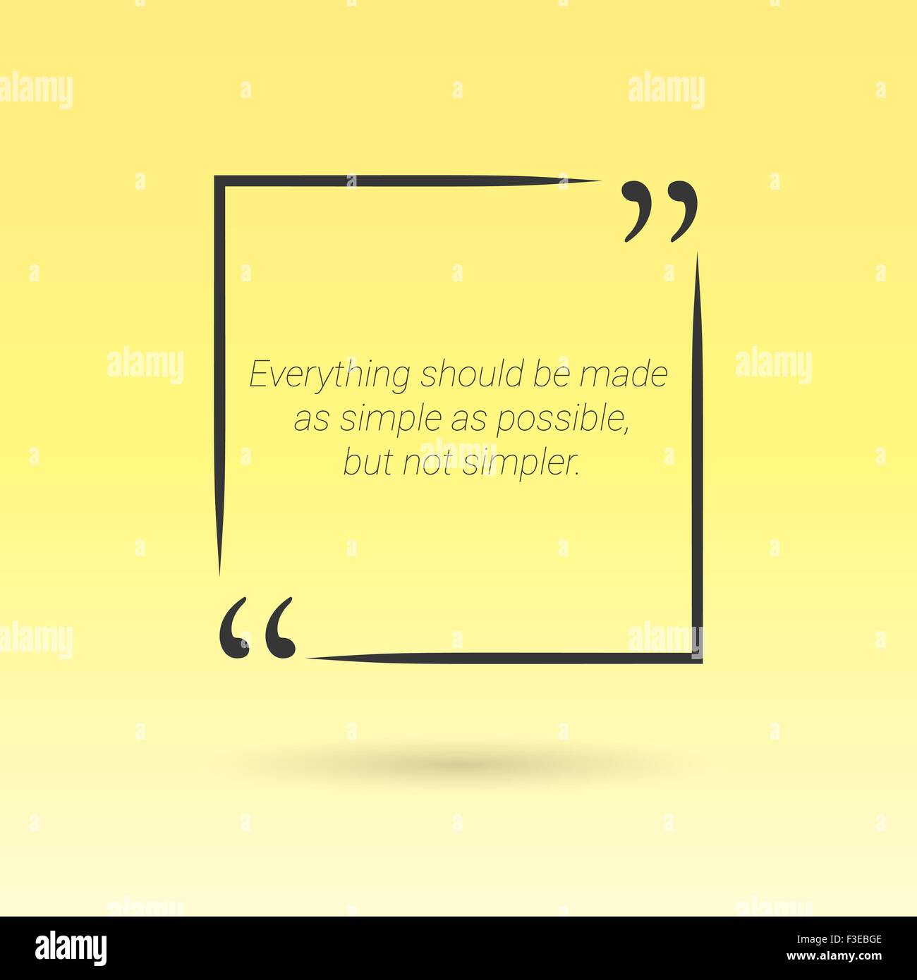 Citation text box Stock Vector Image & Art - Alamy