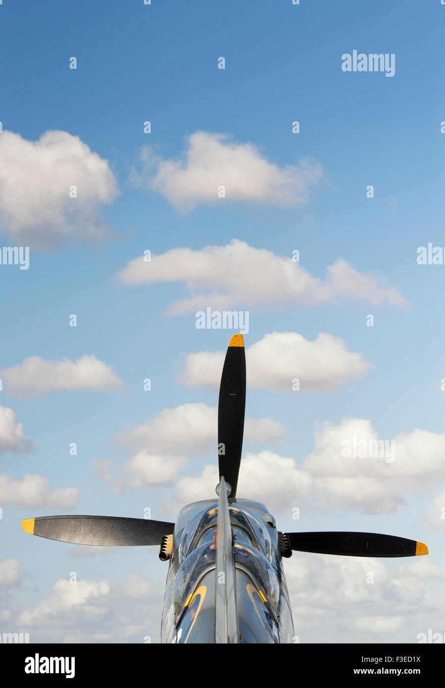 The Grace Spitfire ML407 at Sywell Aerodrome, Northampton, England ...