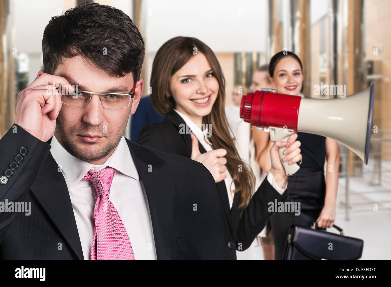 Group of business people Stock Photo - Alamy