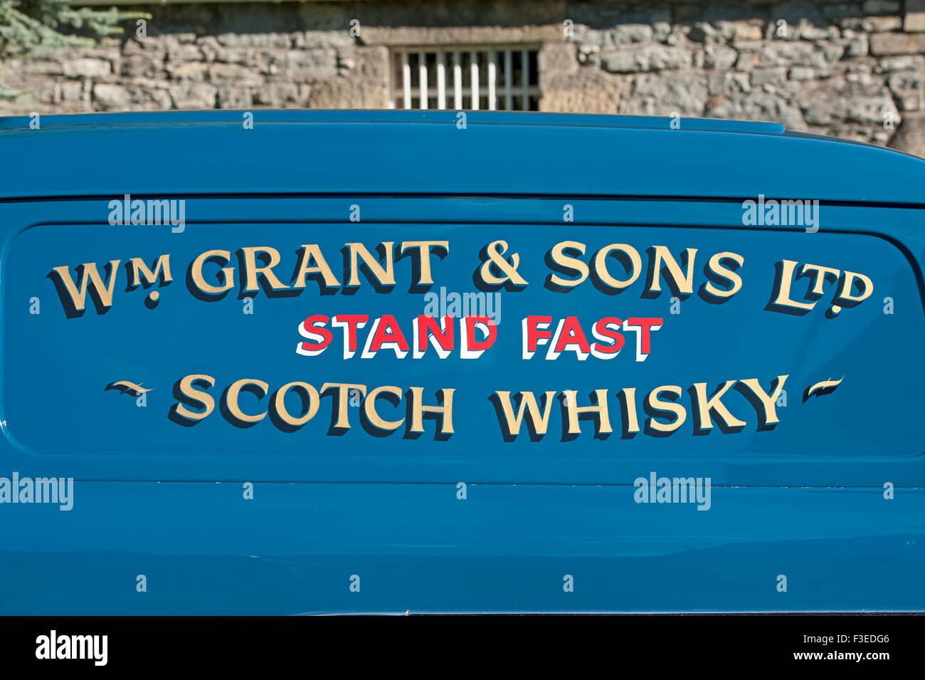 The world famous Wm. Grant & Sons Whiskey distillery at Dufftown in ...