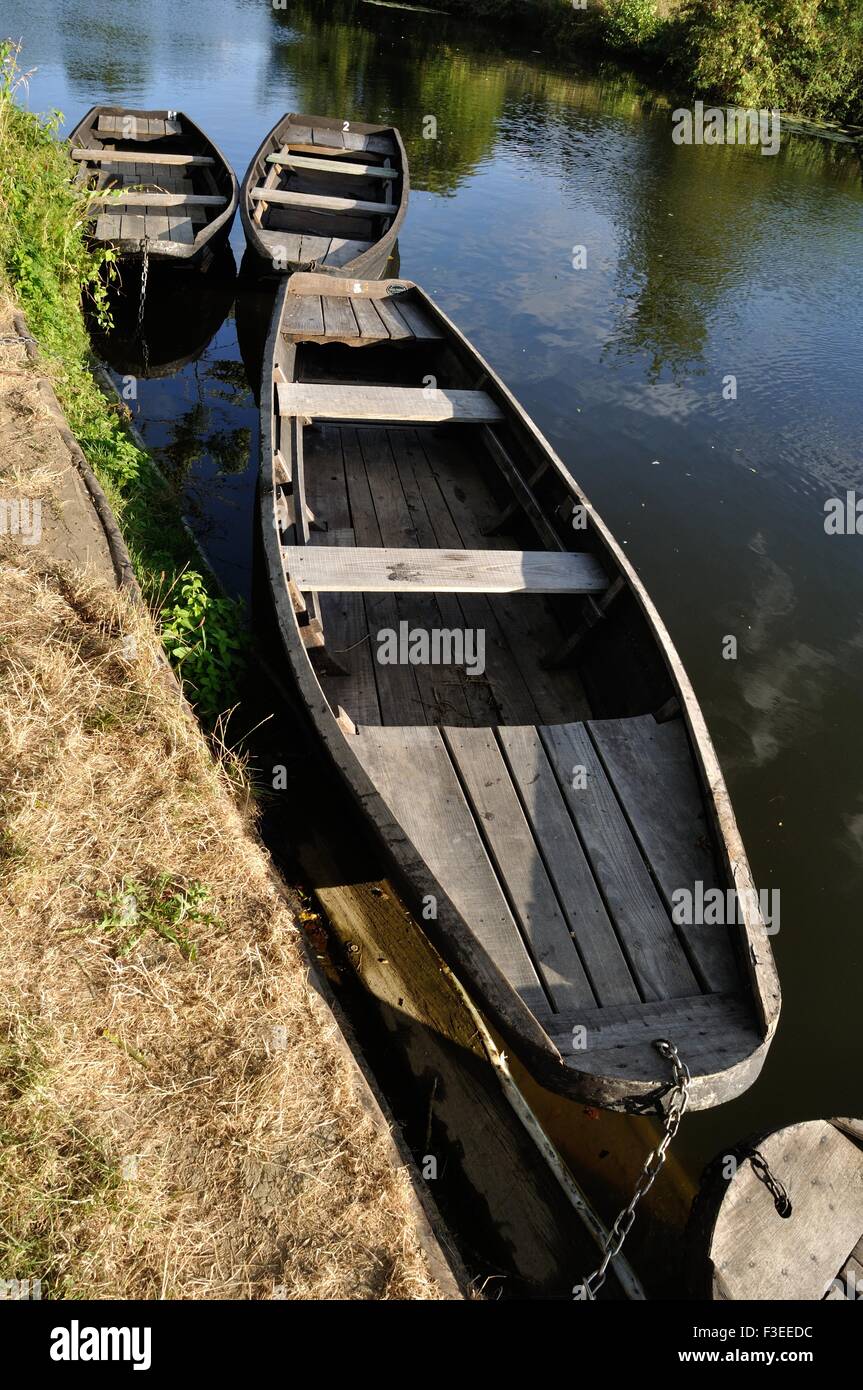 boat on a river Stock Photo - Alamy