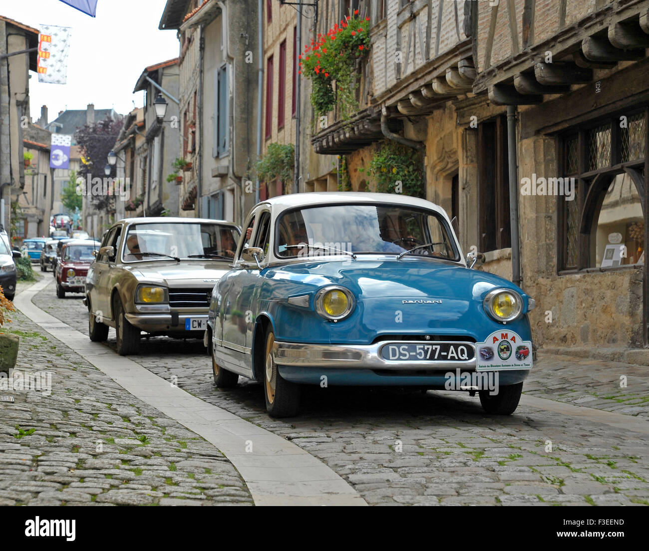 Panhard classic French car Stock Photo - Alamy