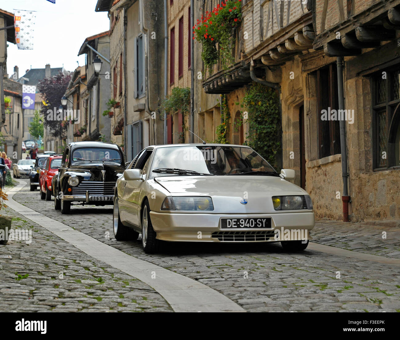 Renault Alpine classic French sports car Stock Photo - Alamy