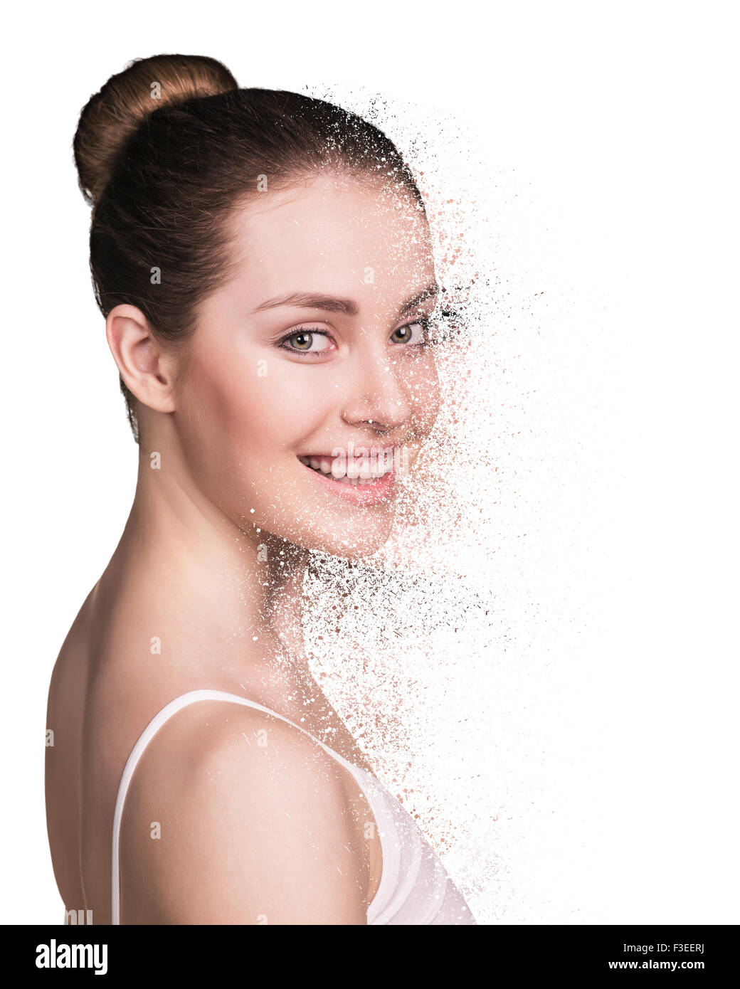 Woman face Stock Photo - Alamy