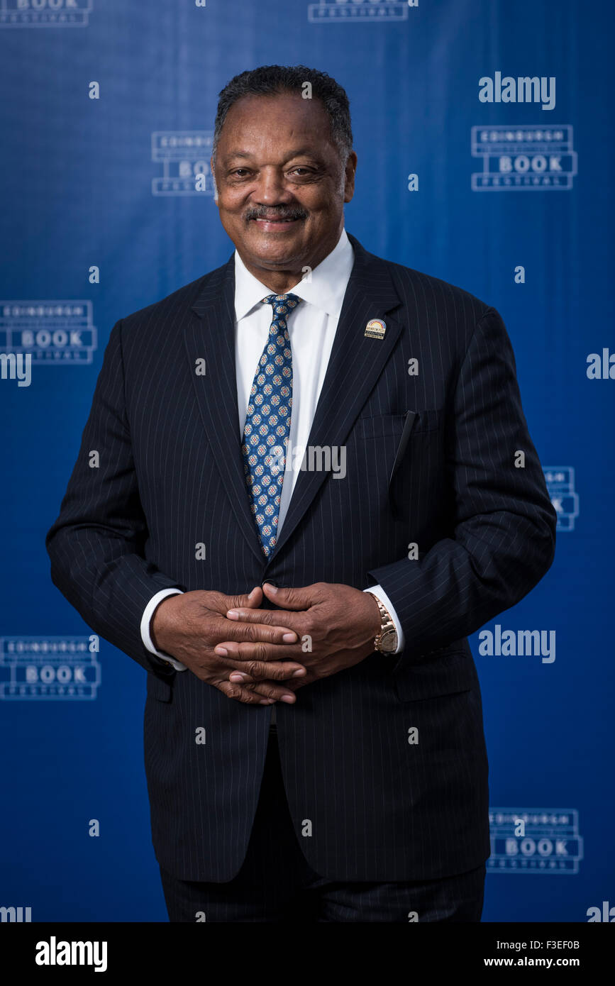 American civil rights activist and Baptist minister Sir. Jesse Jackson ...