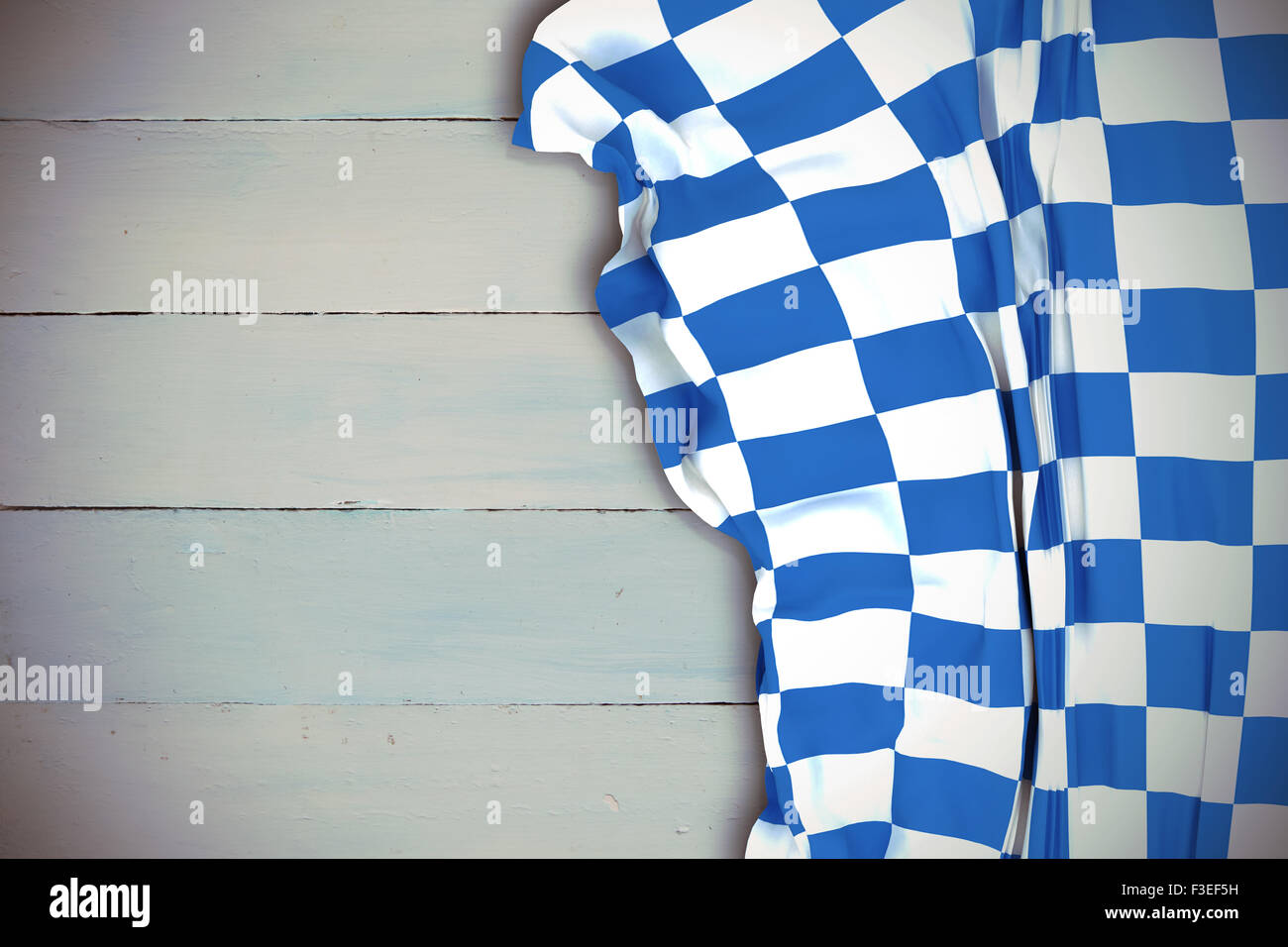 Blue and white flag hi-res stock photography and images - Alamy