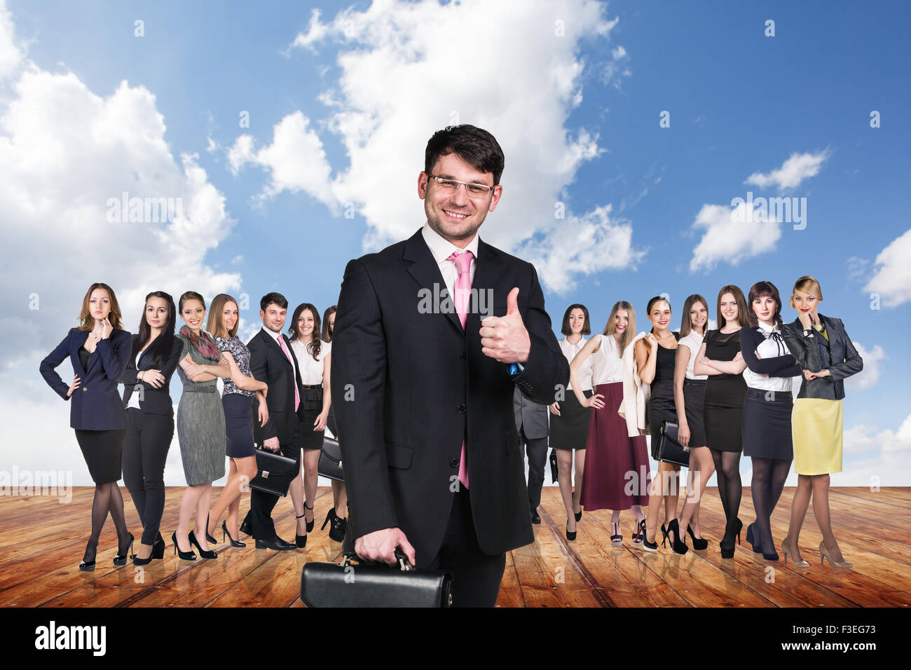 Business stand up and work hi-res stock photography and images - Alamy