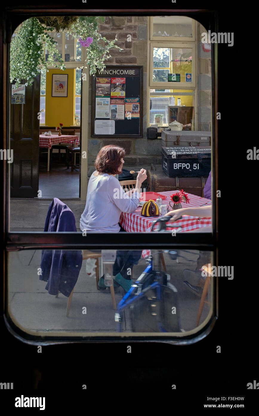 View from vintage train carriage hi-res stock photography and images ...