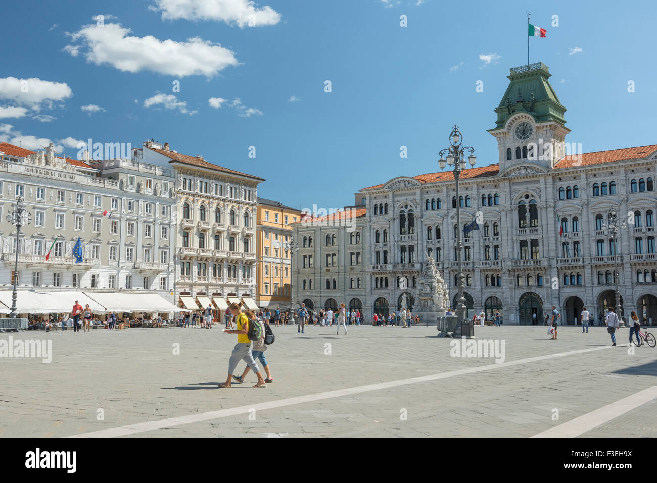 Trieste piazza unità d'italia hi-res stock photography and images - Alamy