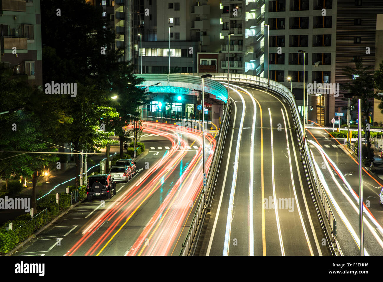 Shuto Express Way Central Circular Route,View from Route 246,Meguro-Ku ...
