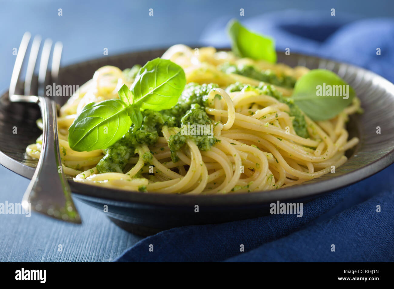 Spaghetti and blue hi-res stock photography and images - Alamy