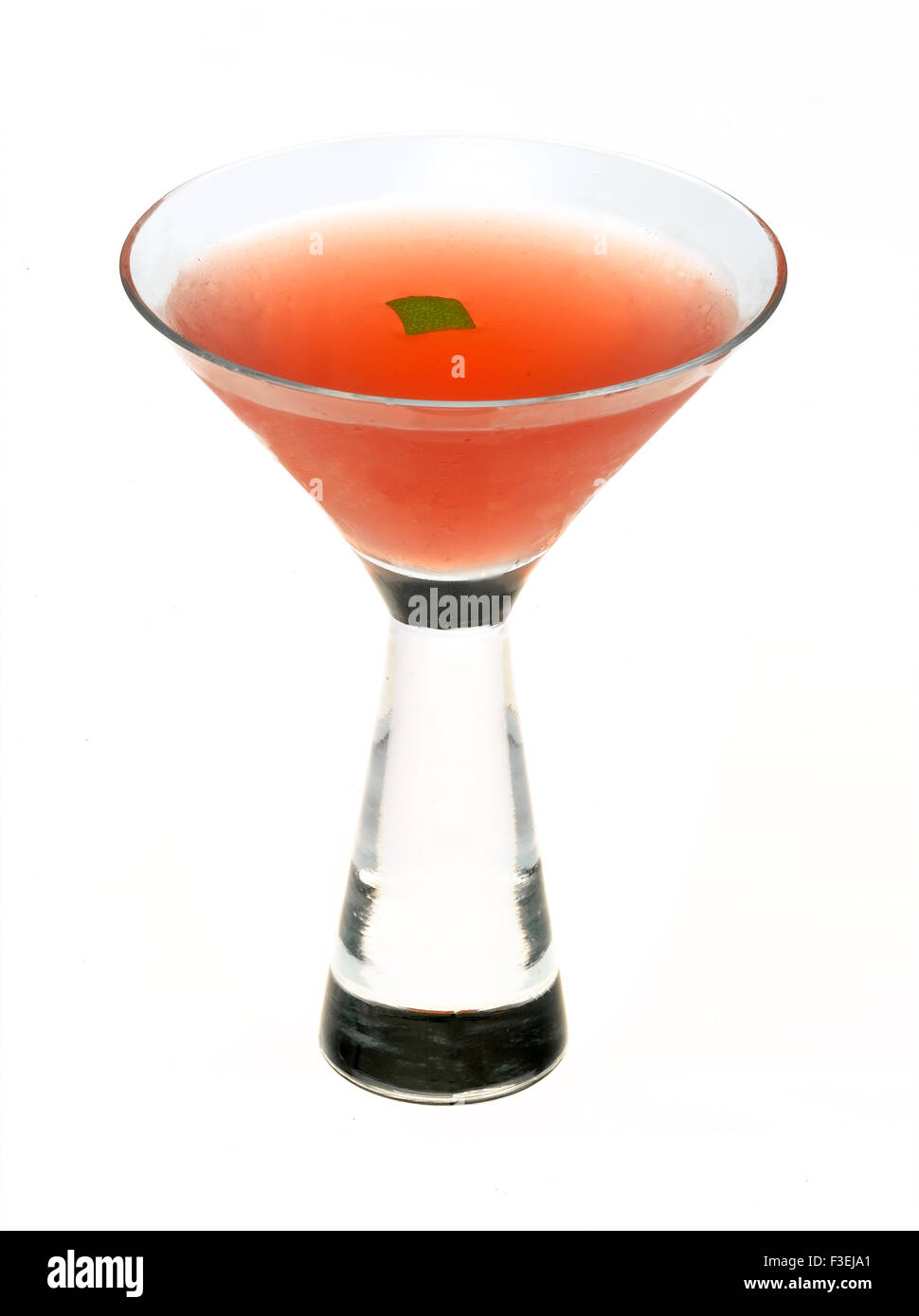 A clean cocktail on white Stock Photo - Alamy
