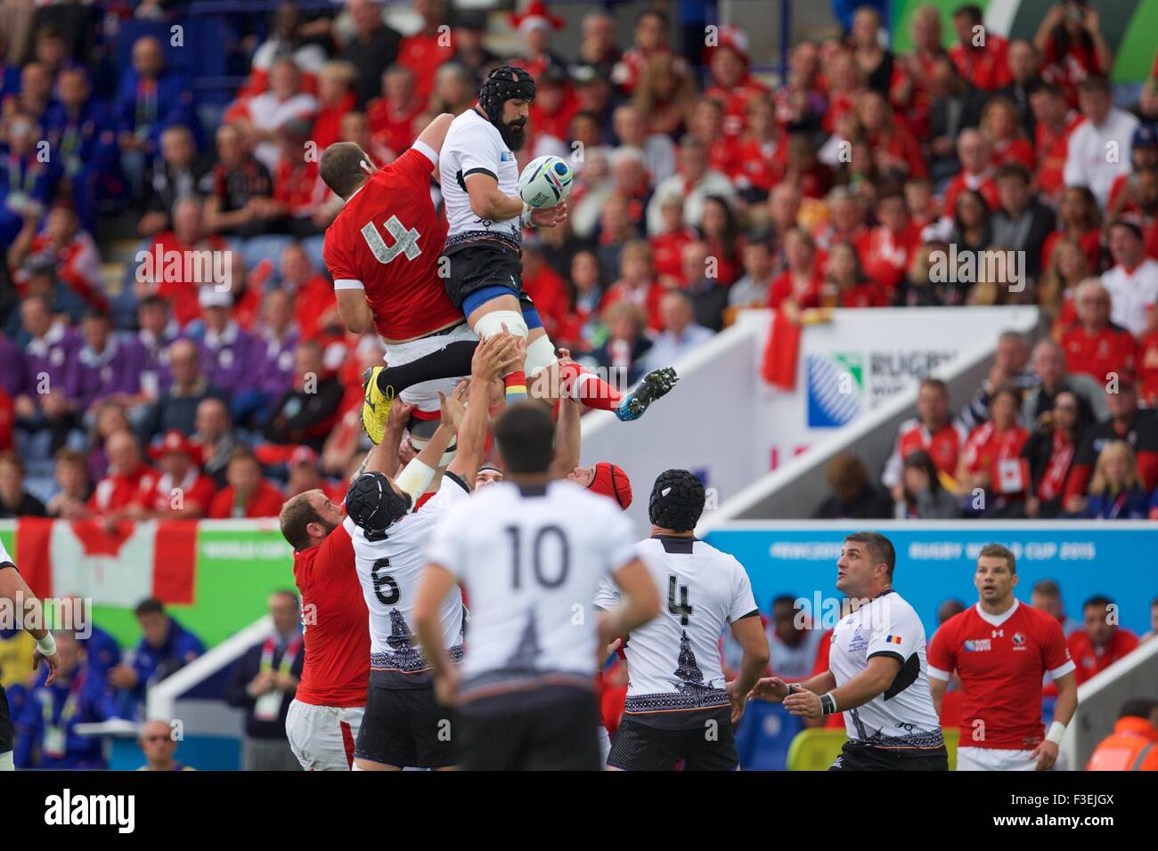 King Power Stadium, Leicester, UK. 06th Oct, 2015. Rugby World Cup ...