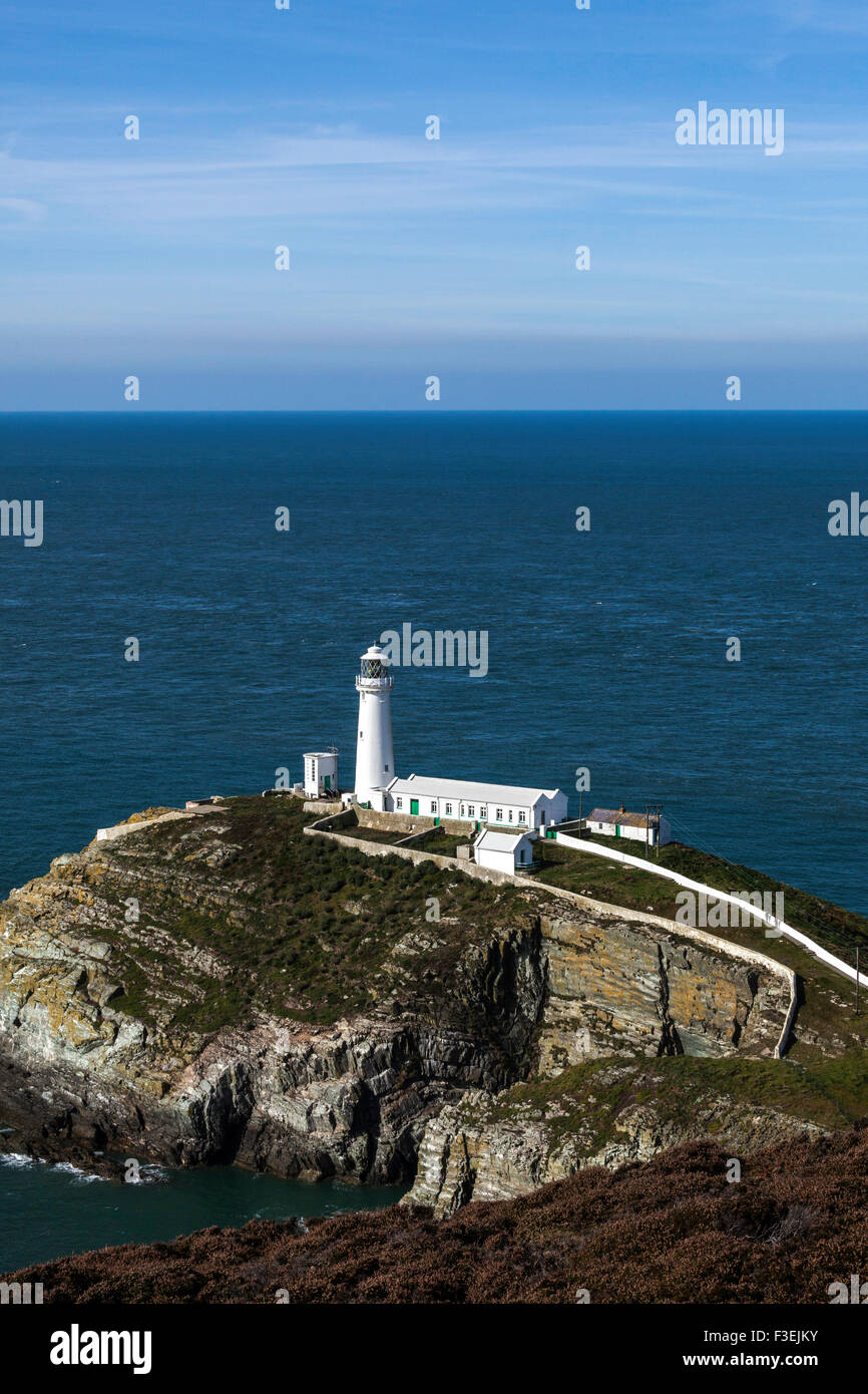 South Stack Lighthouse Stock Photo - Alamy