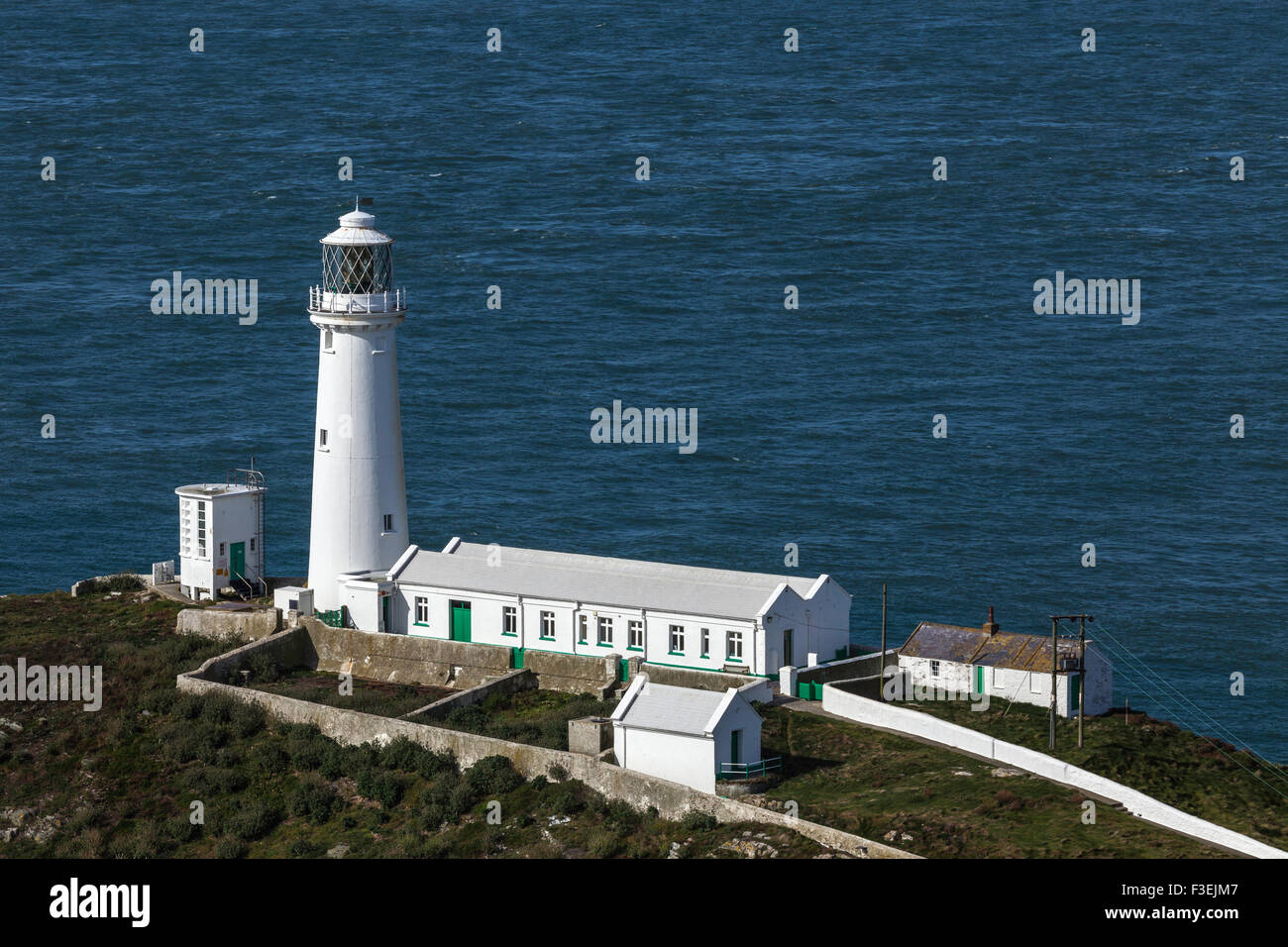 South Stack Lighthouse Stock Photo - Alamy