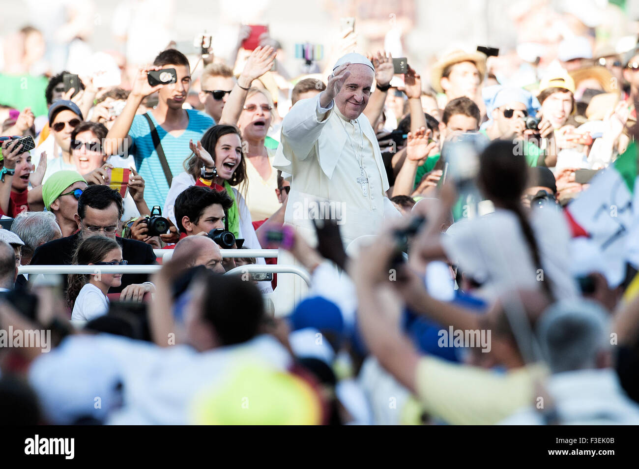 Pope Francis during the General Audience in St. Peter's Square at the ...