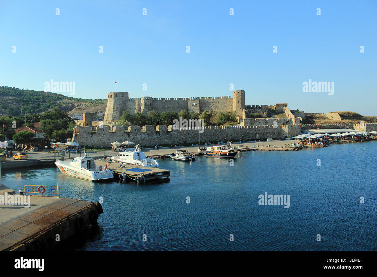 The Castle of Bozcaada in Canakkale, Turkey Stock Photo - Alamy