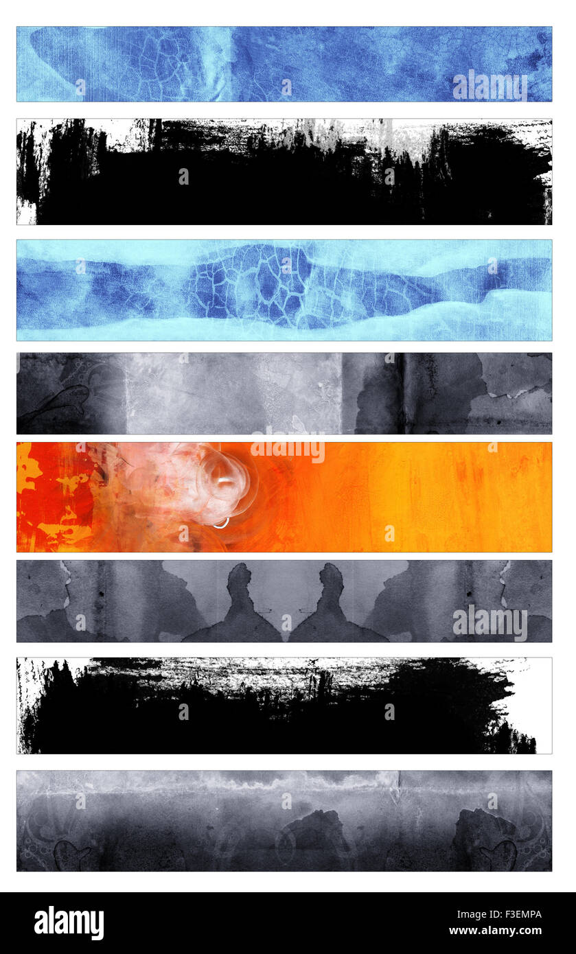 Backdrop of banners hi-res stock photography and images - Alamy