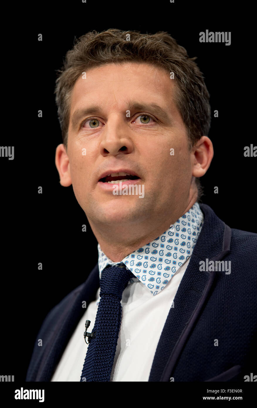 Manchester, UK. 6th October 2015. James Timpson of the Timpson retailer ...
