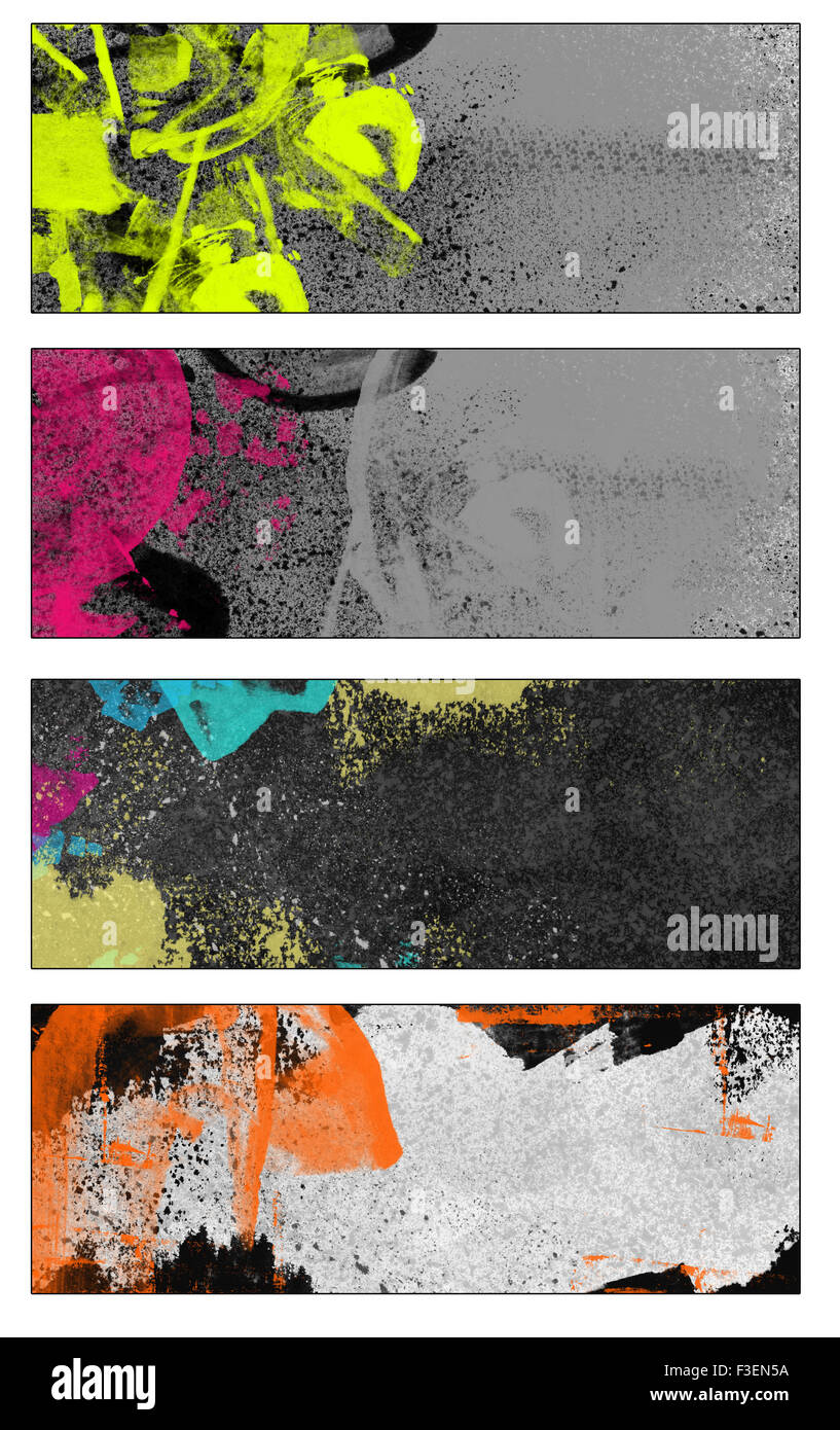 Backdrop of banners hi-res stock photography and images - Alamy